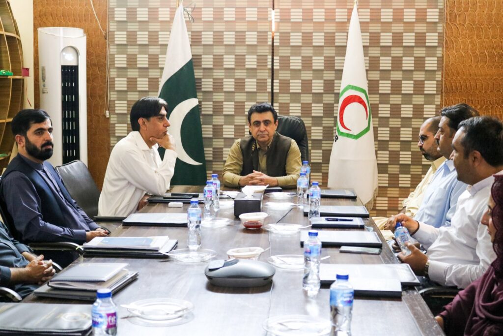 Secretary Health Department Saleh Muhammad Baloch visited Head office ...